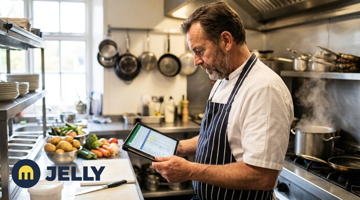 Free GP Margin Calculator for UK Restaurant Back-of-House